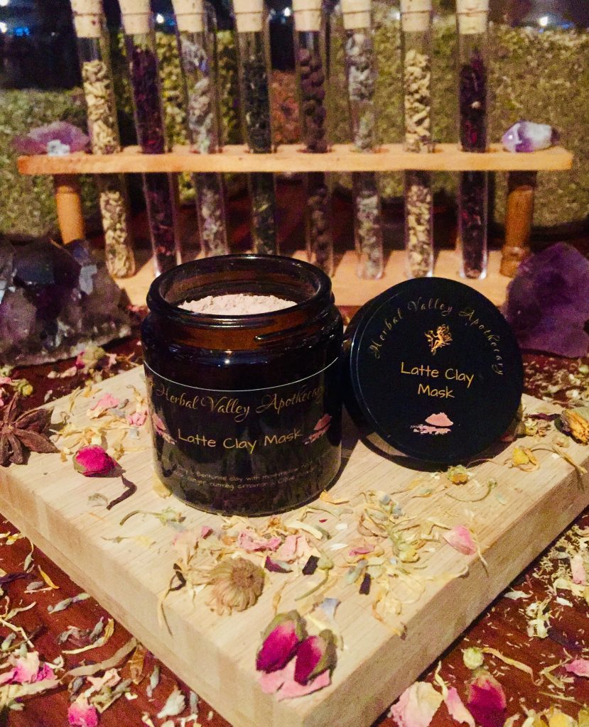 Latte Clay Mask - Herbal Valley Apothecary